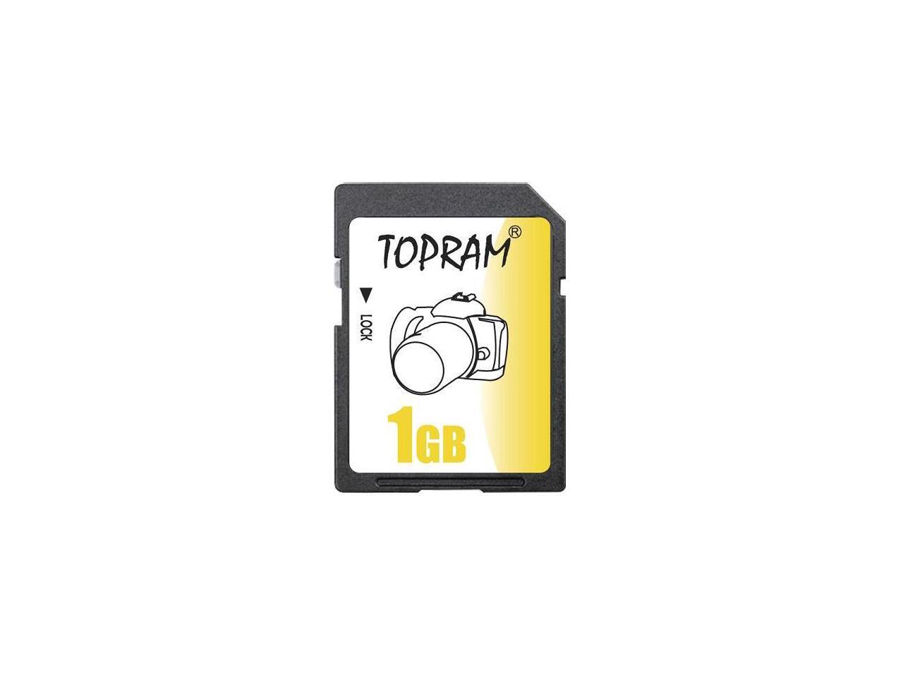 TOPRAM 1GB SD 1G SD Secure Digital Card - Bulk - OEM - Newegg.com