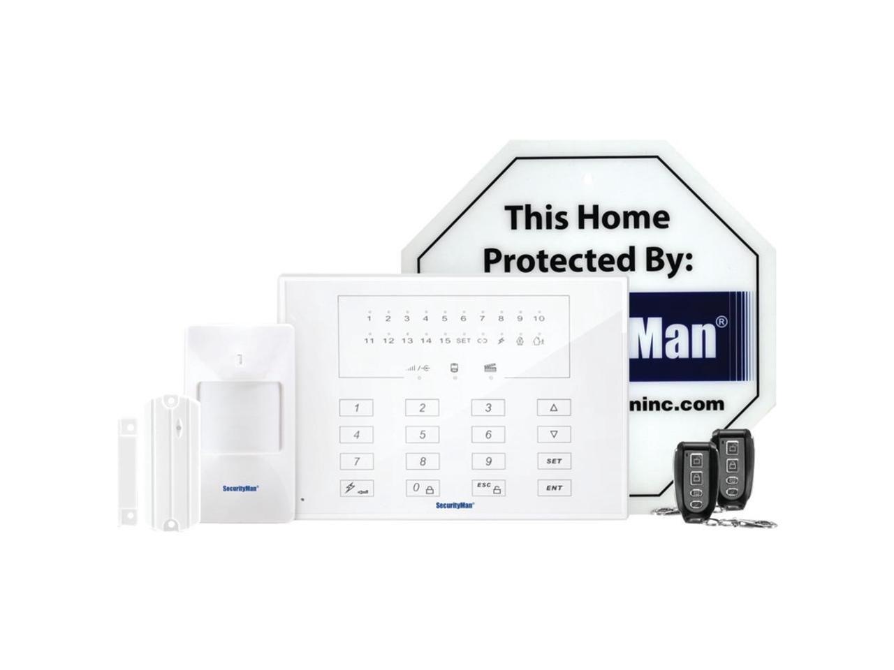 SECURITYMAN AIR-ALARMIIE diy wireless smart home alarm system economy ...