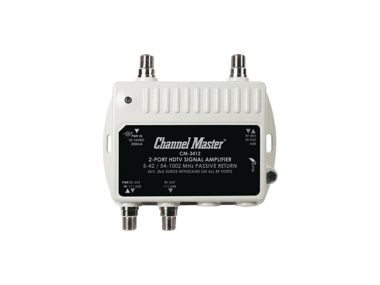 Channel Master 3412 Ultra Mini Distribution Amplifier - Newegg.com