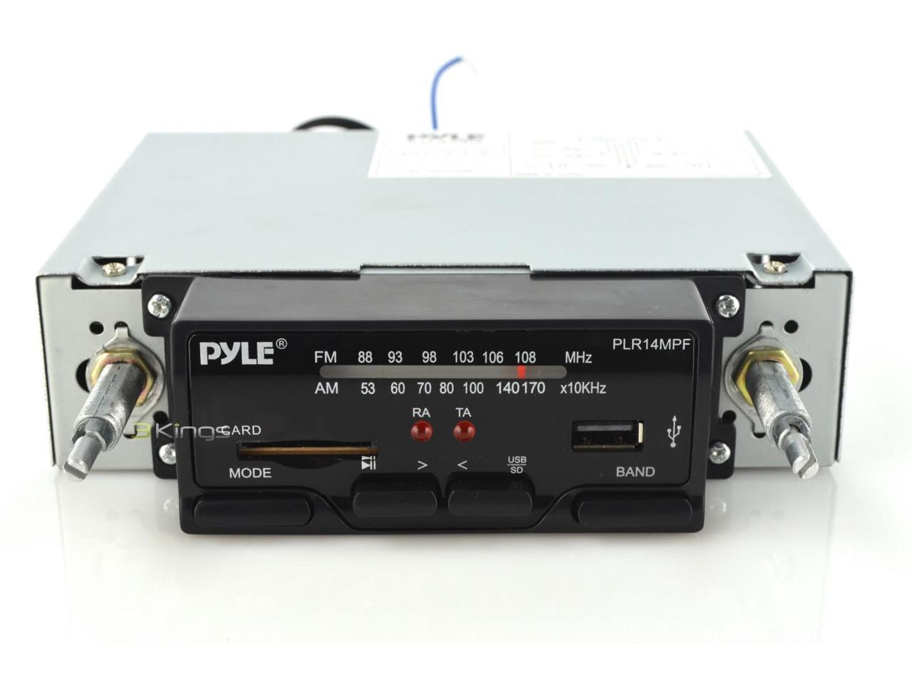 PYLE PLR14MPF USB/SD/MP3 AUX Car In Dash Receiver AM/FM - Newegg.com