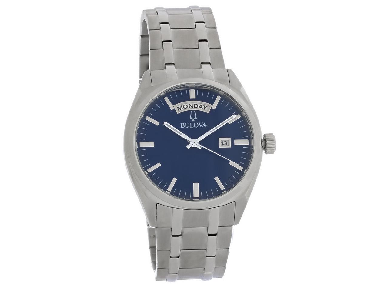Bulova 96C125 Mens Stainless Steel Classic Watch - Newegg.com