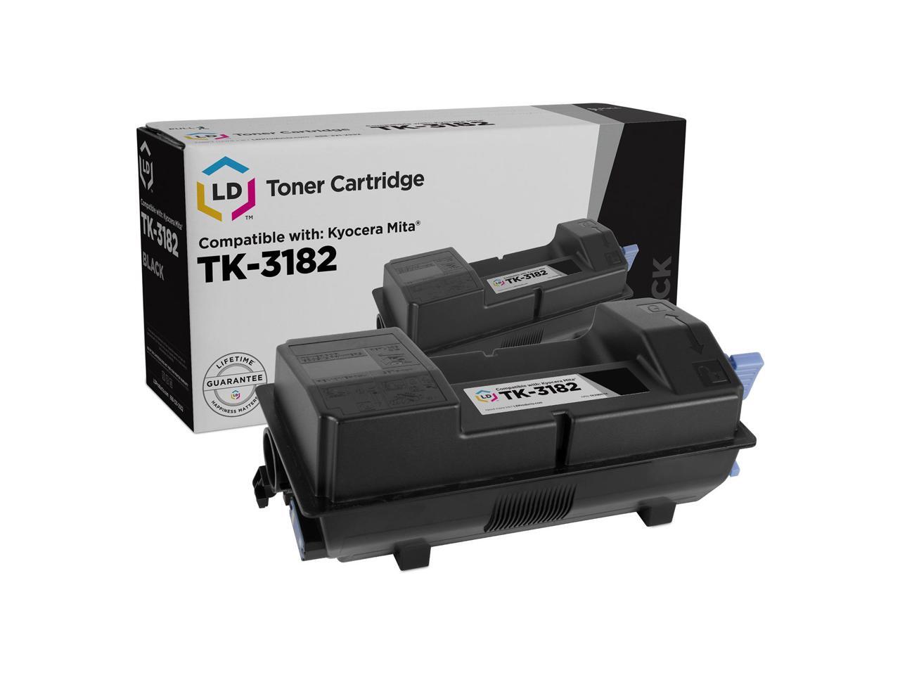 LD Compatible Toner Cartridge Replacement for Kyocera TK-3182 ...