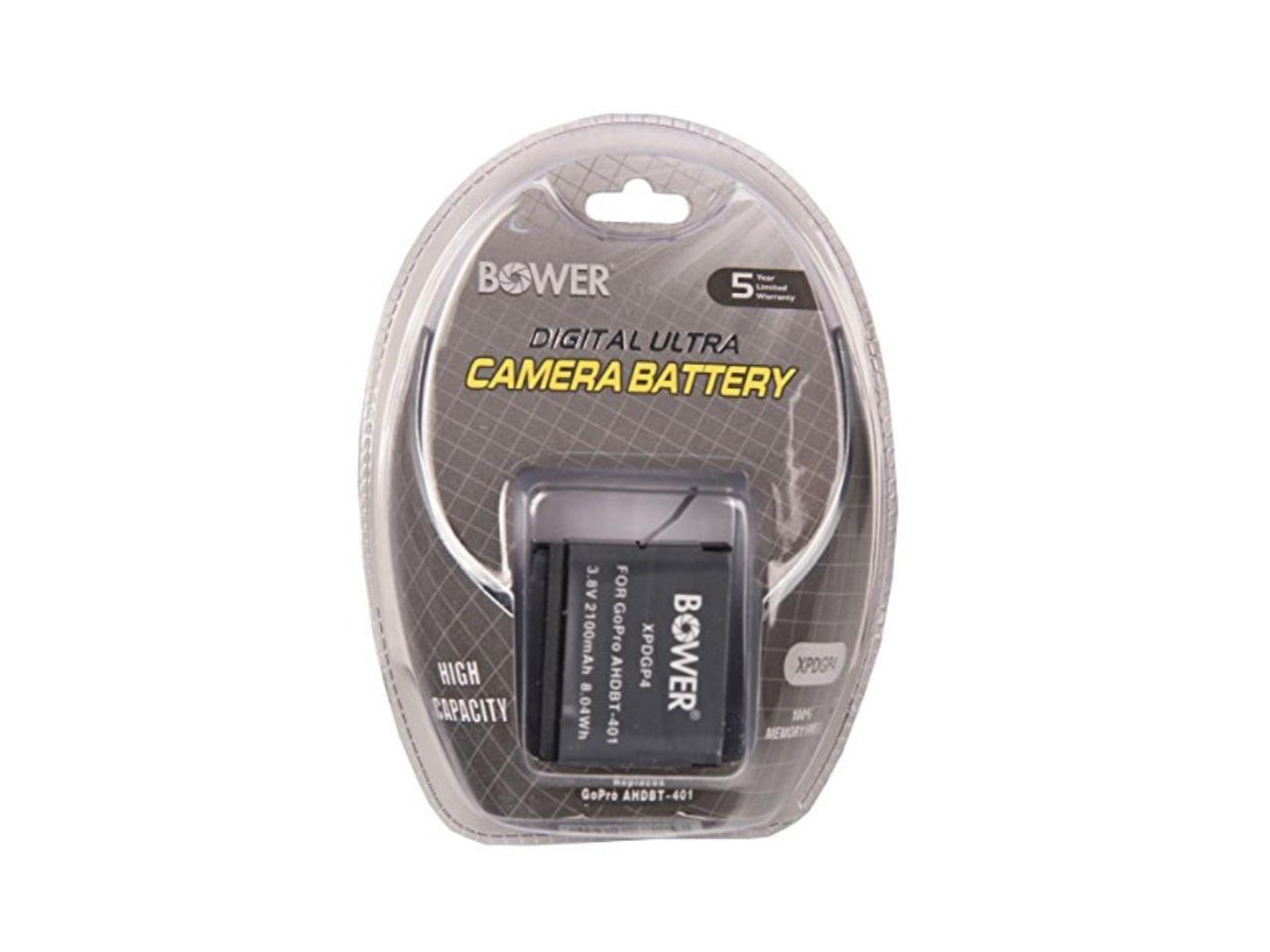 Bower XPDGP4 Digital Replacement Camera Battery for GoPro Hero 4 (AHDBT ...