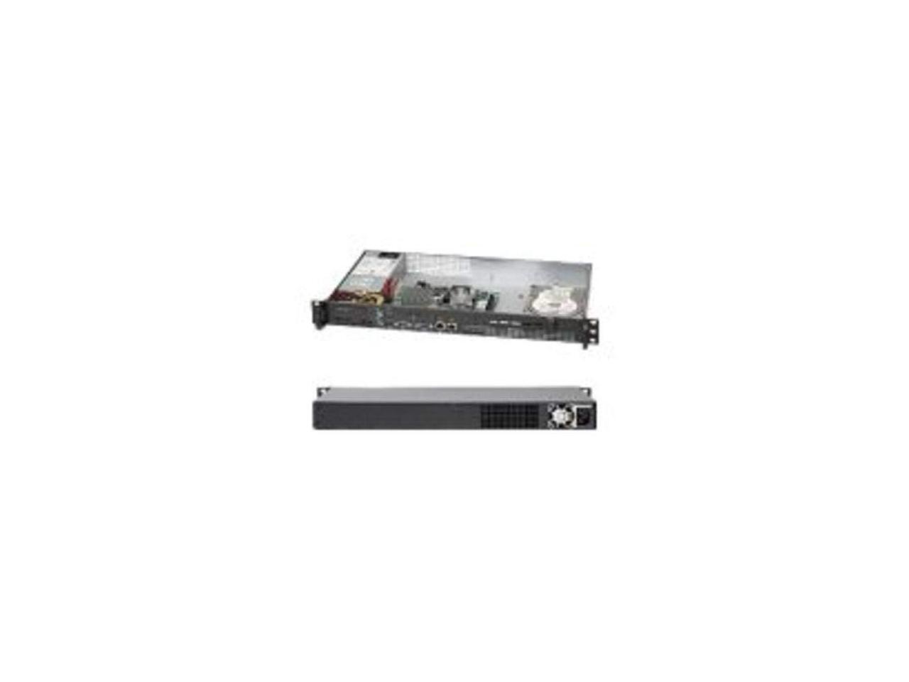 SUPERMICRO CSE-503L-200B Black 1U Rackmount Server Chassis - Newegg.com