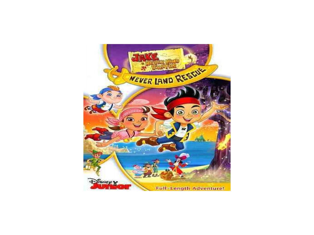 Disney Jake and the Never Land Pirates: Jake's Never Land Rescue DVD ...