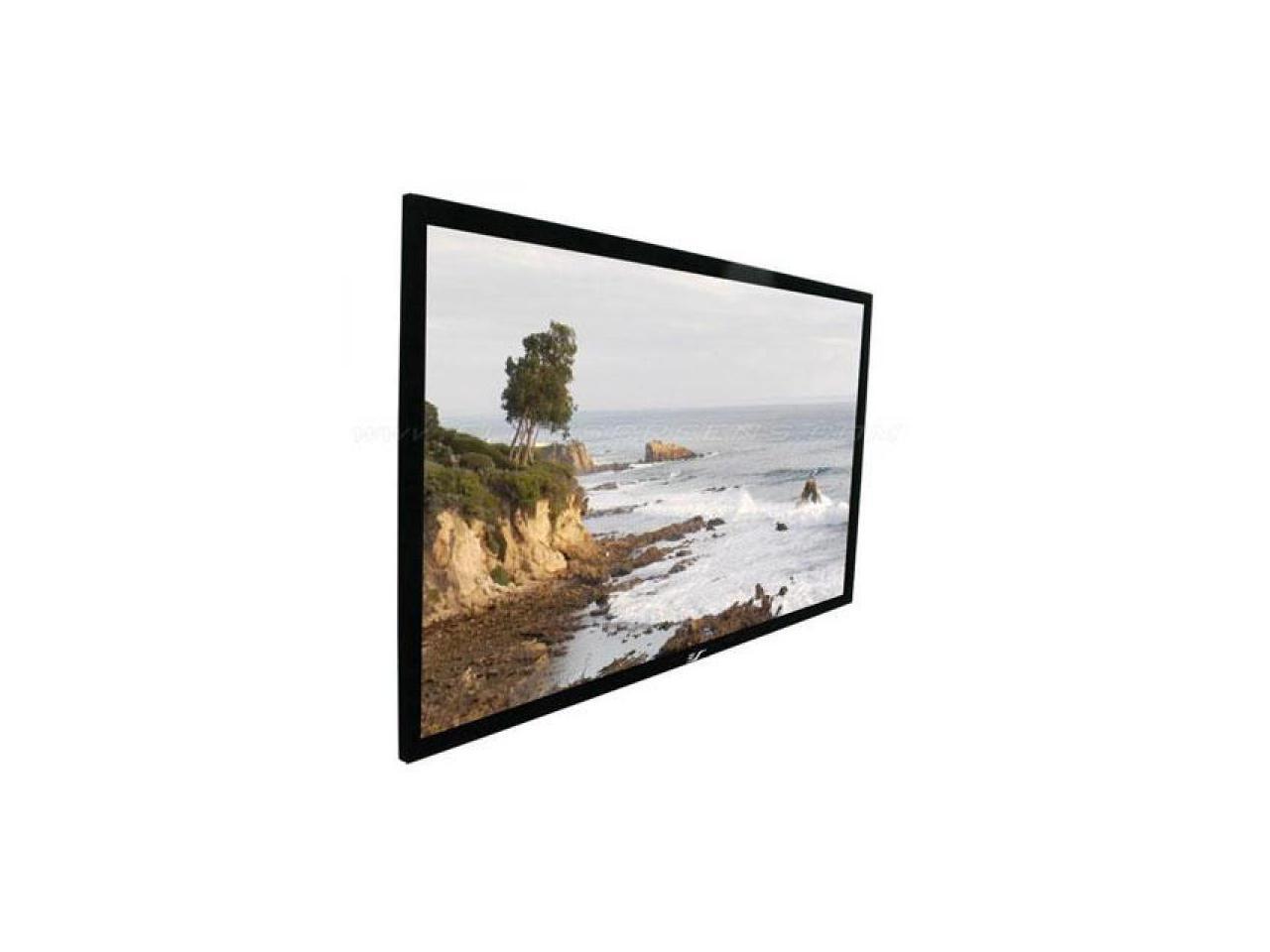 Elite Screens SableFrame ER110WH2 Fixed Frame Projection Screen - 110 ...
