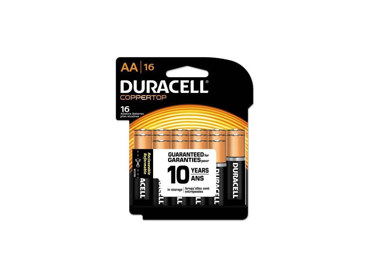 Duracell 70464 - AA Cell Batteries 16 Pack (MN1500B16) - Newegg.com