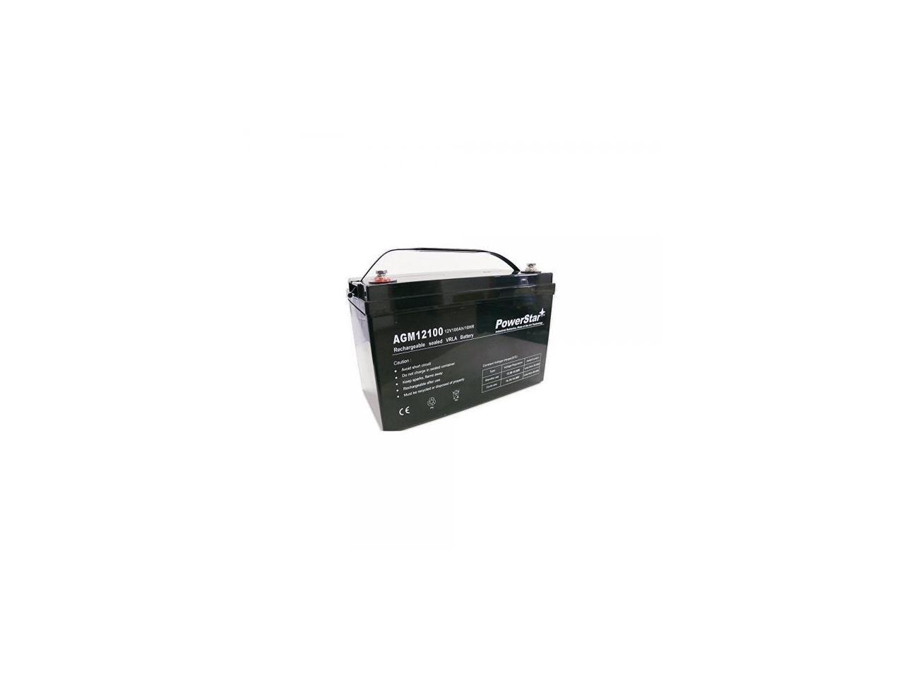 12V 100Ah AGM Sealed Lead Acid Battery UB121000 Group 27 - Newegg.com