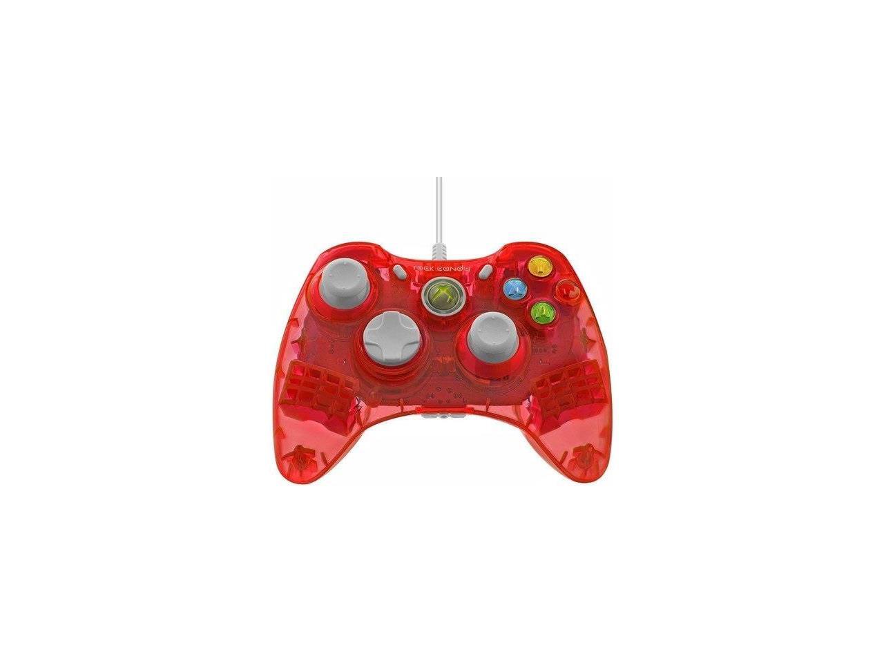 PDP Rock Candy Controller For Microsoft Xbox 360 - Red - Newegg.com