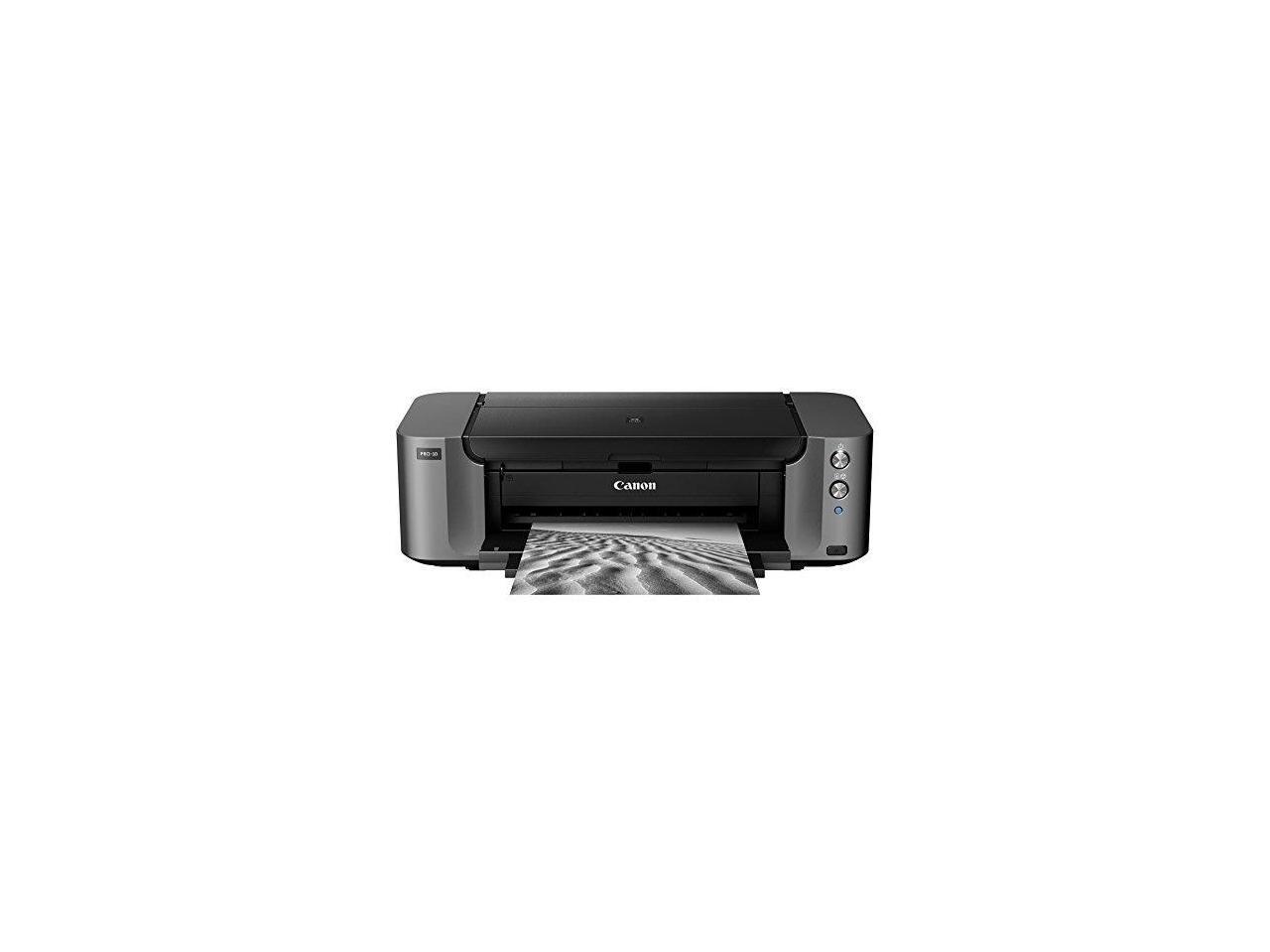 Canon PIXMA PRO-10 Ethernet (RJ-45) / USB / Wi-Fi InkJet Photo Color ...