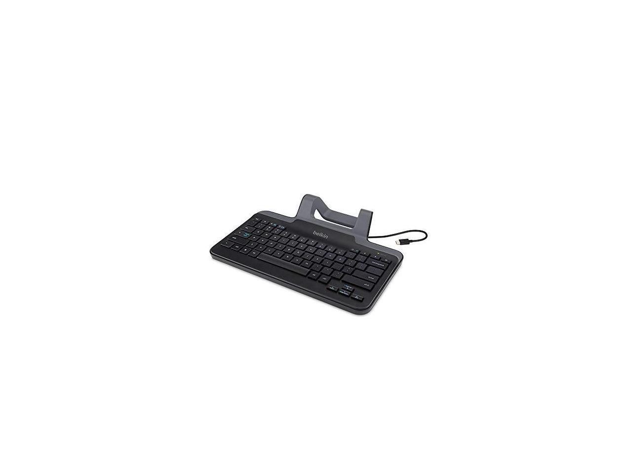 Belkin Wired Tablet keyboard With Stand For Chrome OS (USB-C Connector ...