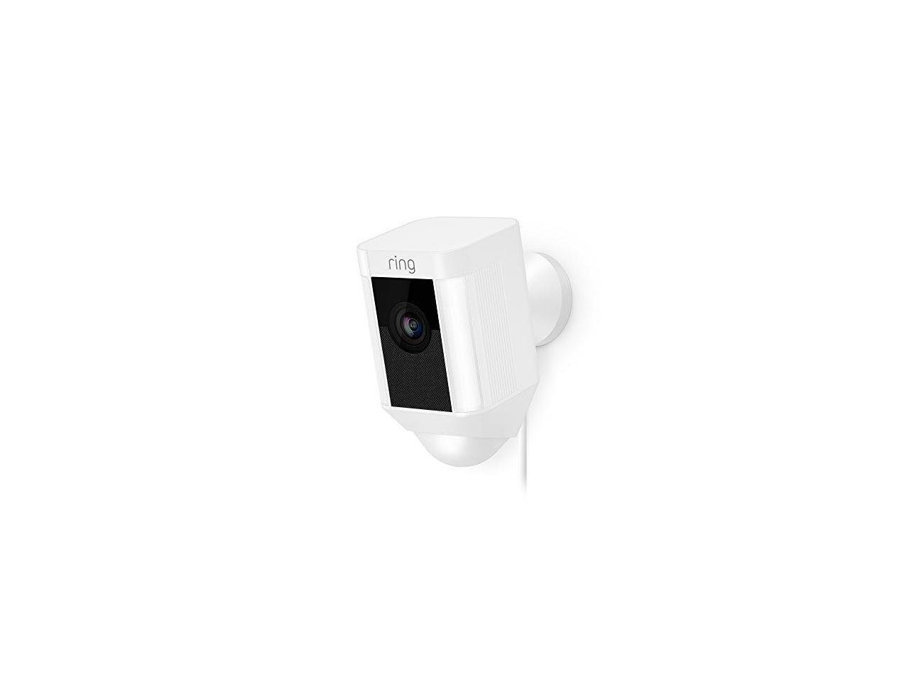 Ring Indoor/Outdoor 1080HD Wired Security Camera with LED Spotlight ...