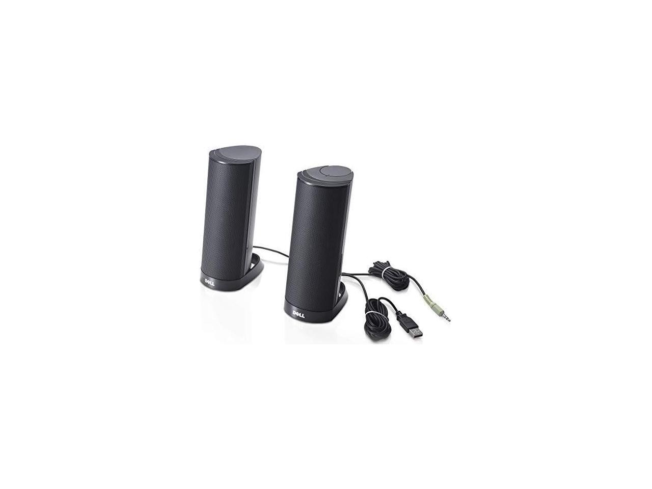 Dell AX210 - Speakers - for PC - USB - 1.2 Watt (total) - Newegg.com