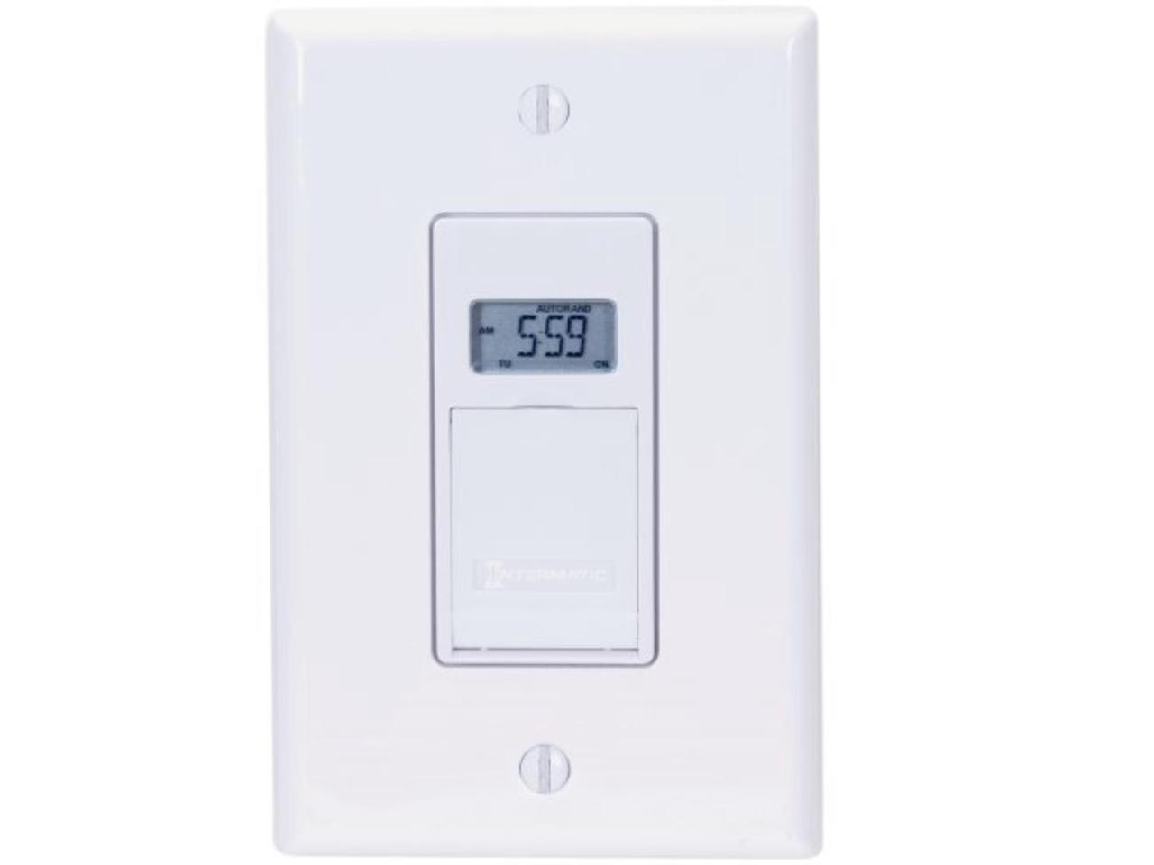 INTERMATIC EJ600 Timer,Digital,120V,12A,Wall Switch - Newegg.com