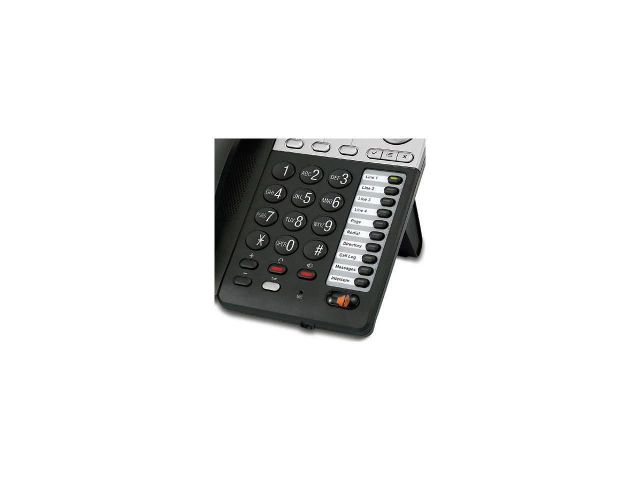 AT&T - SB35025 - Syn248 SB35025 Corded Deskset Phone System, For Use ...