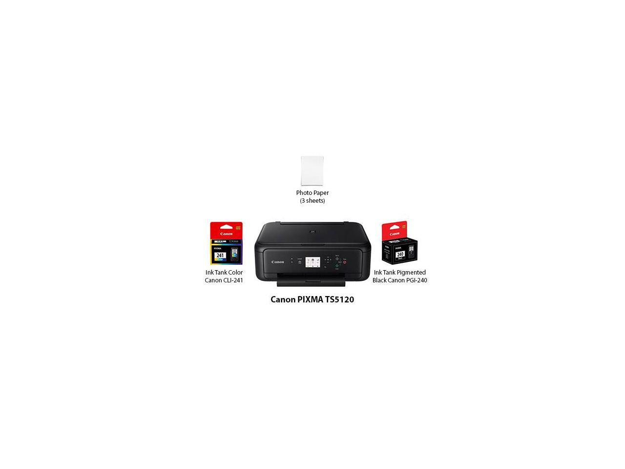 Canon PIXMA TS5120 BK Bluetooth / USB / Wi-Fi InkJet MFC / All-In-One ...
