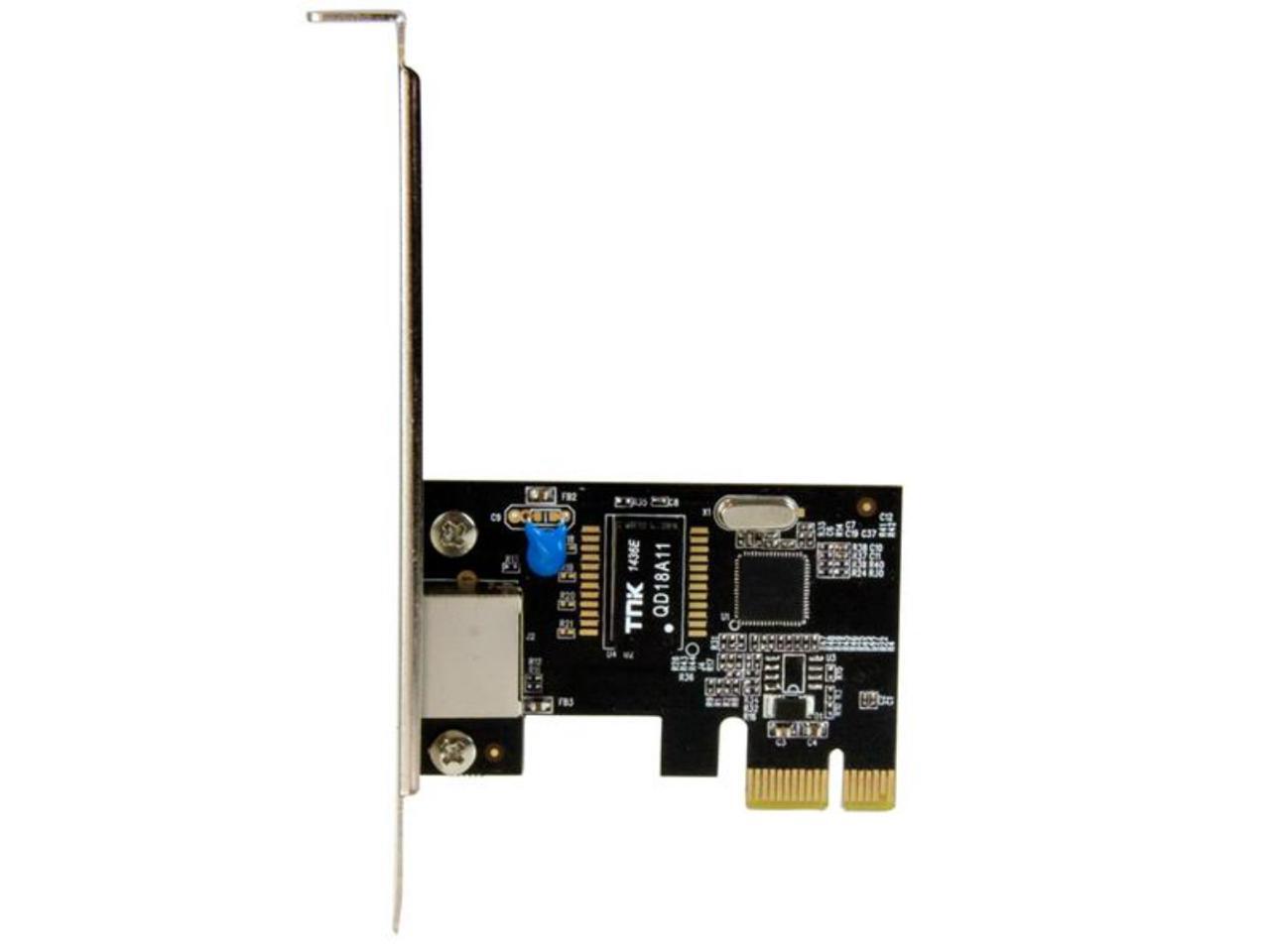 StarTech.com 1 Port PCI Express Gigabit Ethernet Network Card - Intel ...