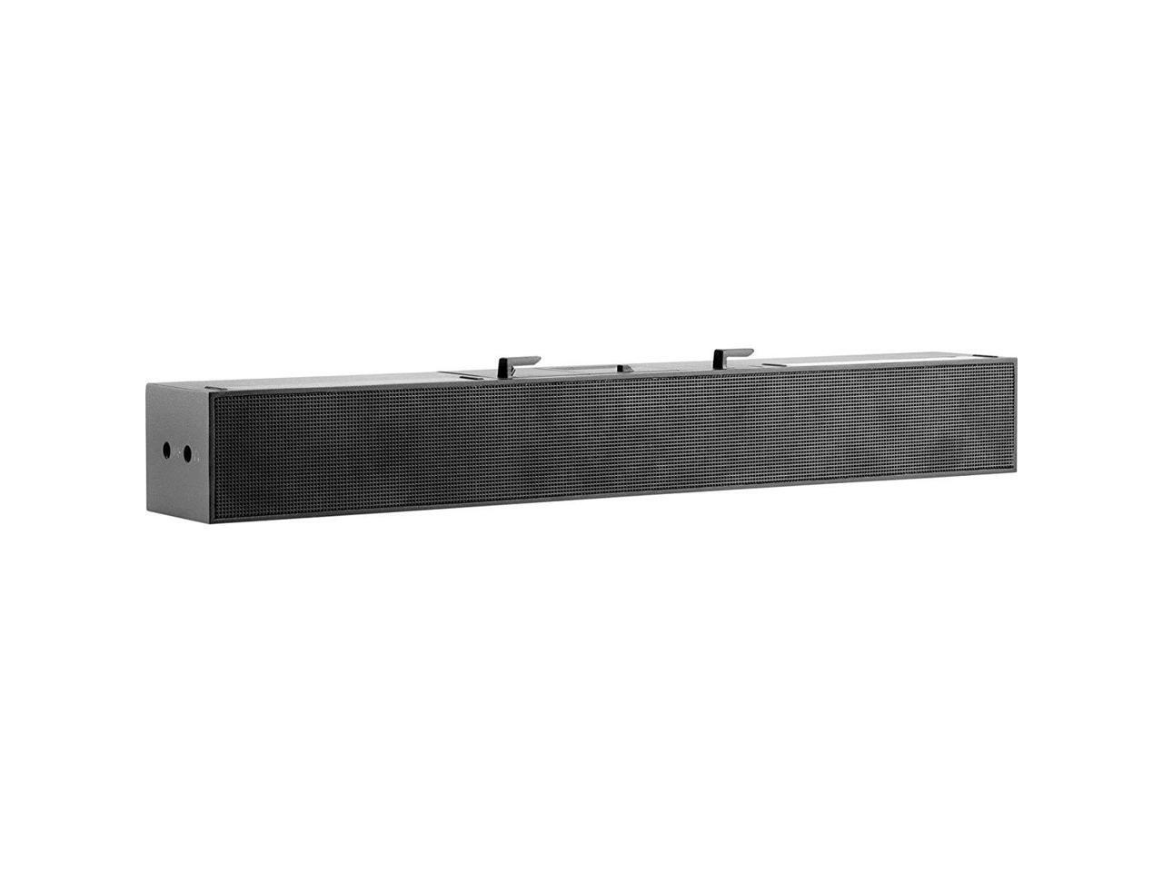HP S100 - Sound bar - For Monitor - 2.5 Watt - Black S100 Sound Bar ...