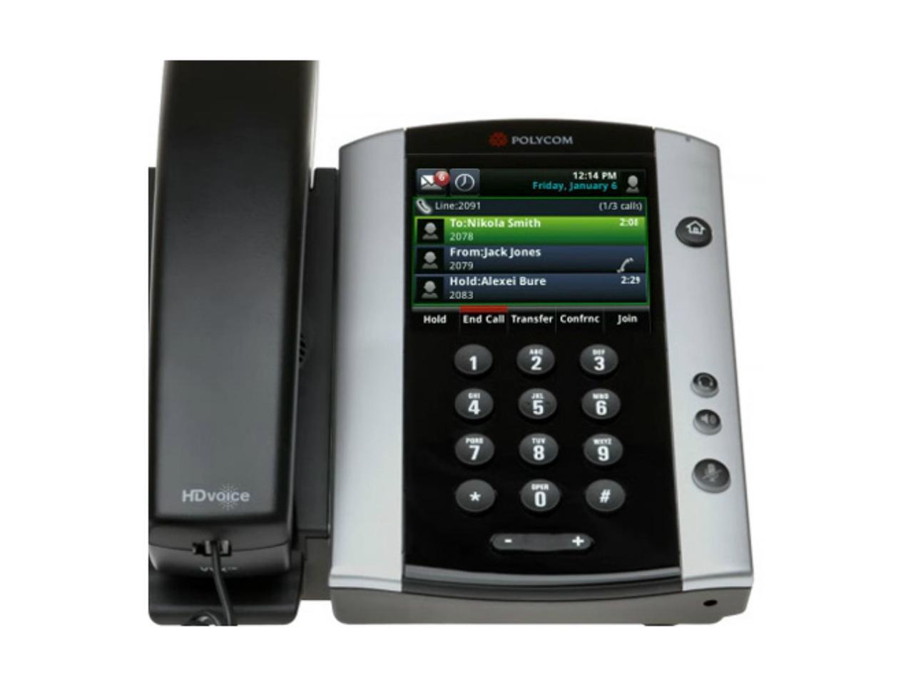 Poly 2200-44500-025 VVX 500 IP Phone - Newegg.com