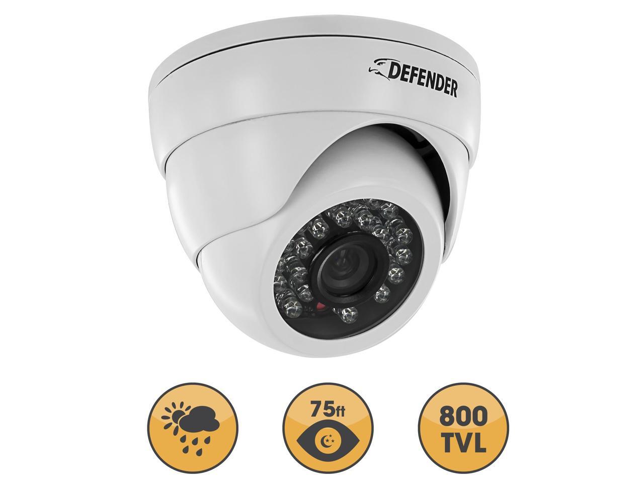 Defender 21320 Pro 4 Pack 800TVL Ultra High Resolution Widescreen ...