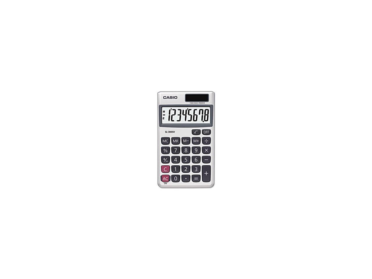 SL-300SV Handheld Calculator, 8-Digit LCD - SL300SV - Newegg.com