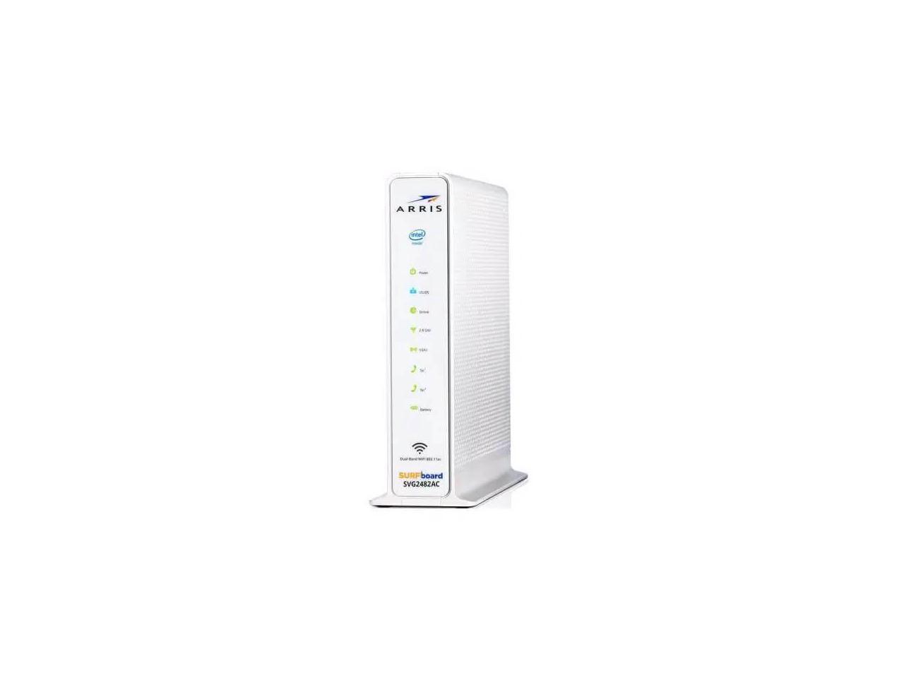 ARRIS SVG2482AC SURFBoard Internet, Wi-Fi & Voice Modem - Newegg.com
