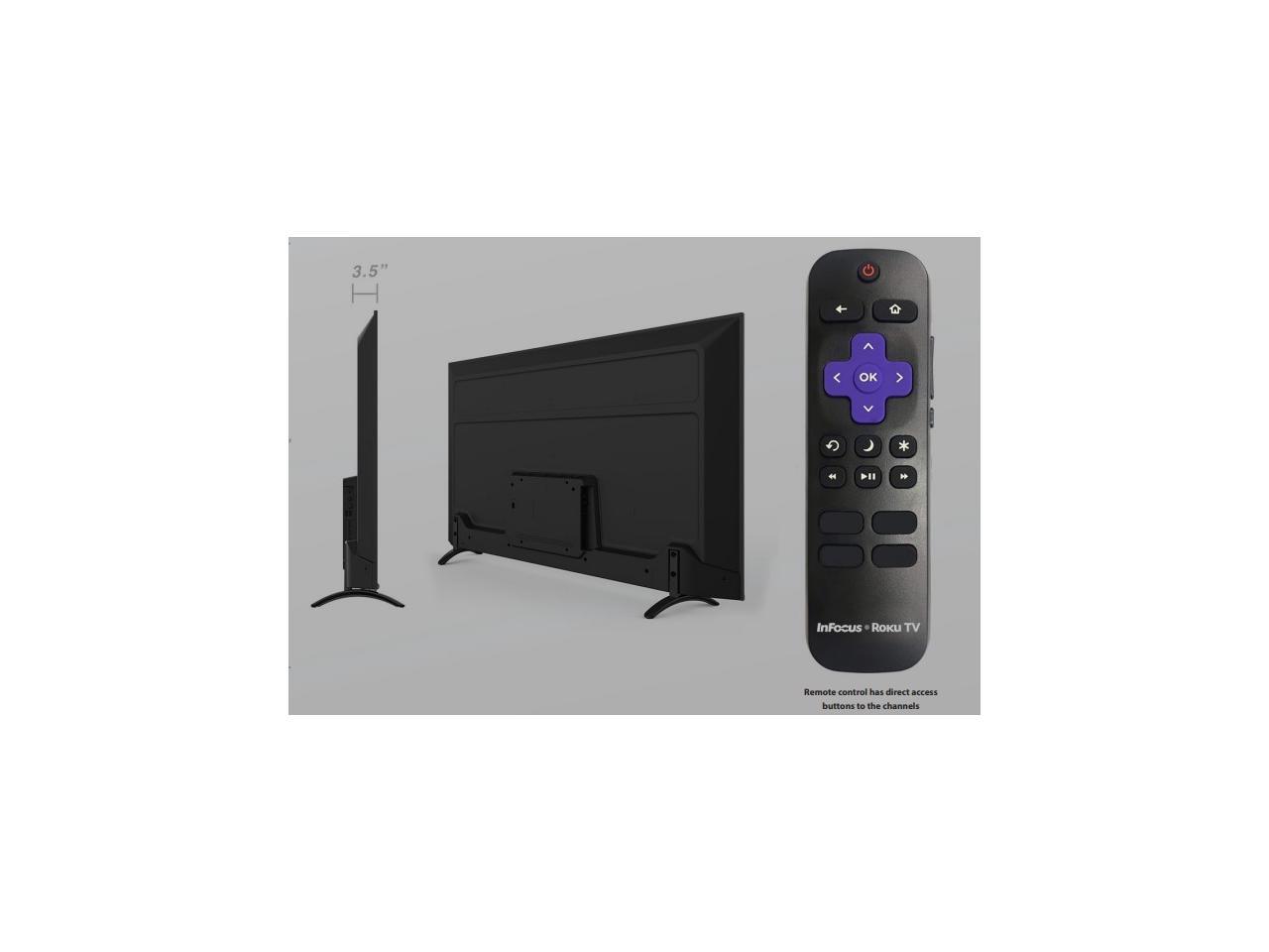 InFocus Classic Series 45" 1080p Roku Smart LED TV - Newegg.com