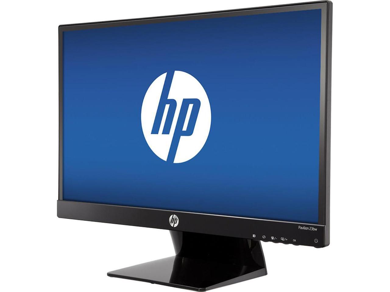HP Pavilion 23BW Black 23" 7ms HDMI Widescreen LED Backlight LCD ...