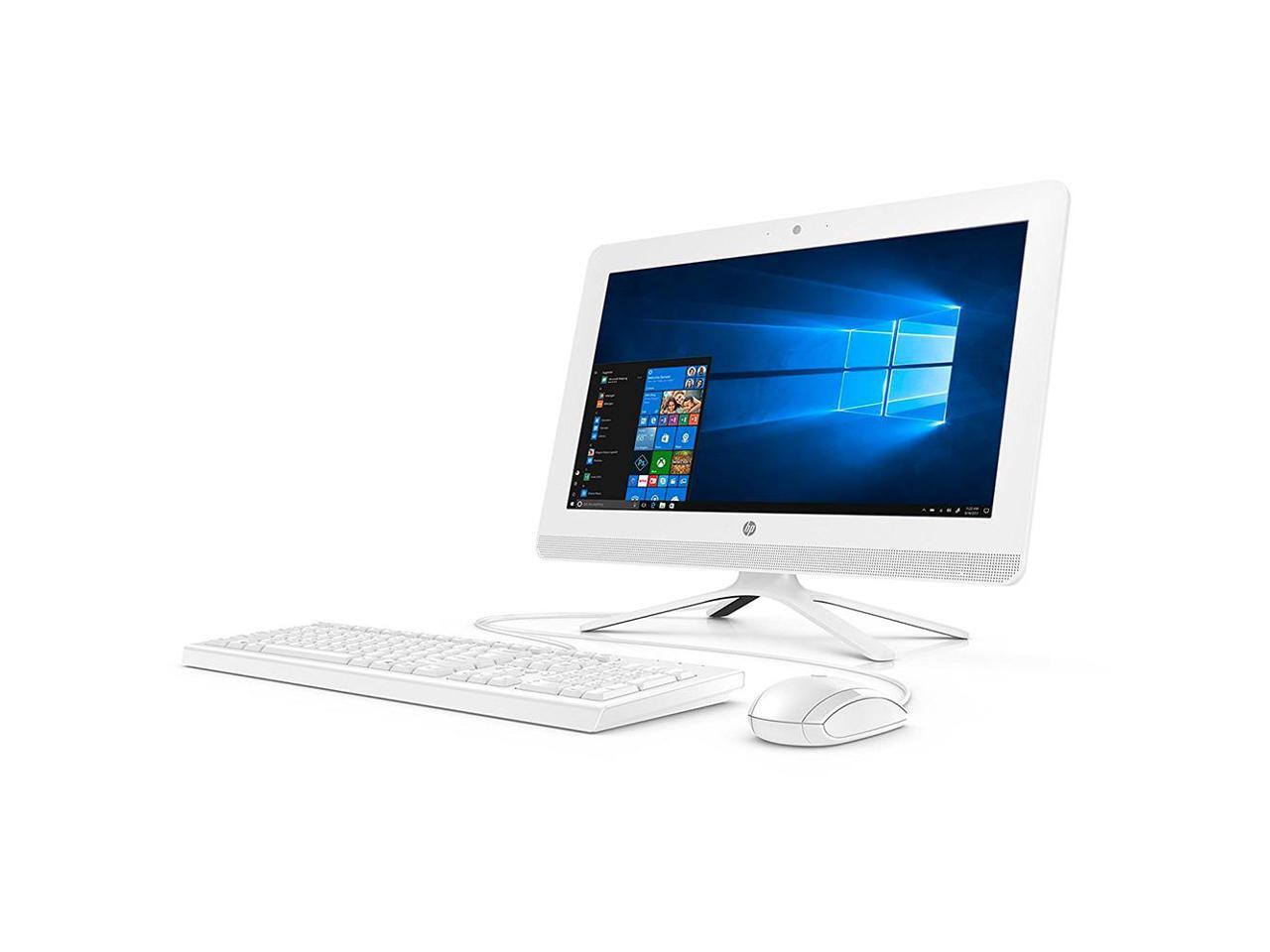 HP 20-c400 20-c410 19.5" AIO Computer Celeron J4005 4GB 1TB HDD Win10 ...