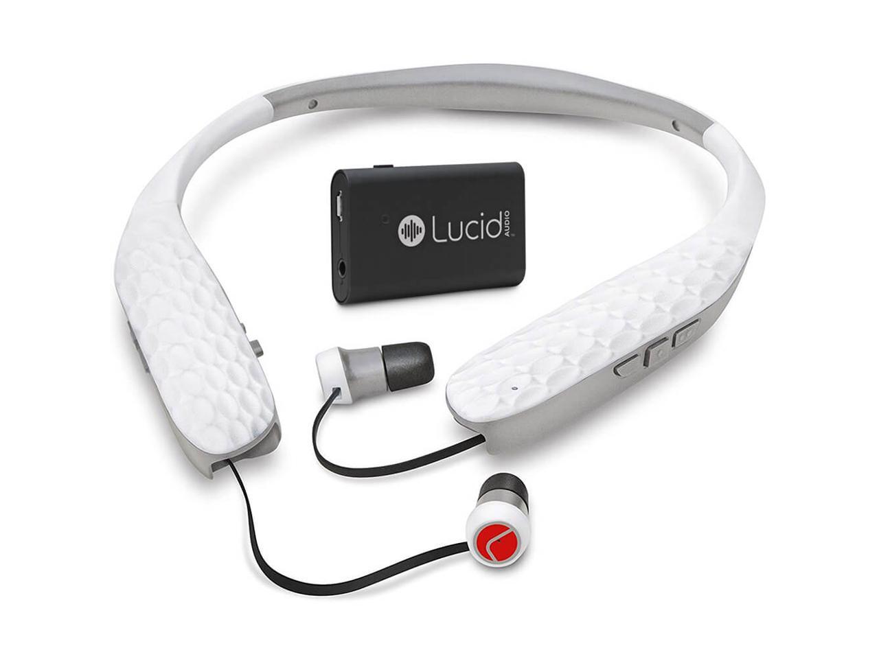 LUCID AUDIO EARBUD HEADSET WHITE WITH TV - Newegg.com