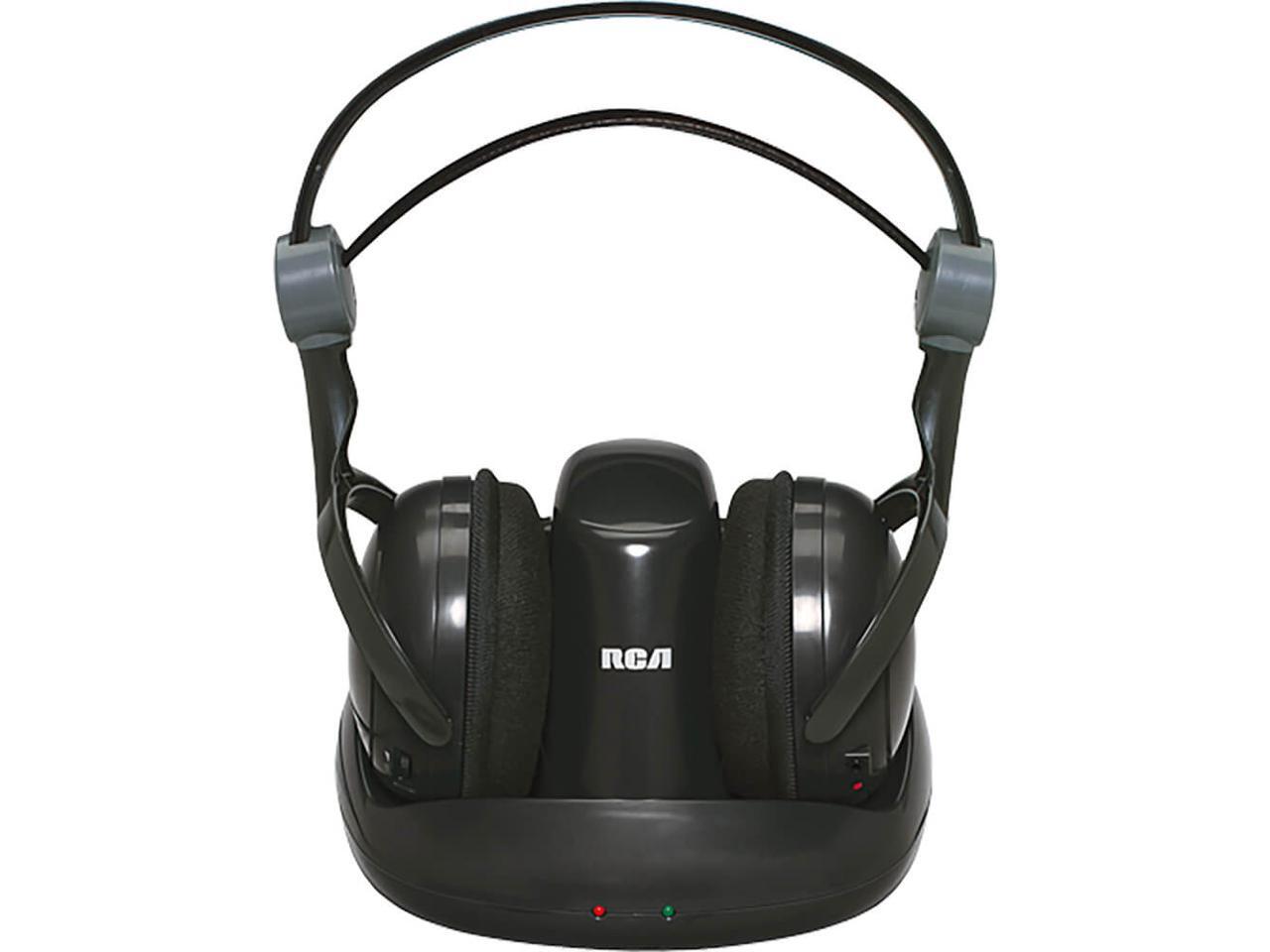 RCA WHP141B 900 MHZ WIRELESS STEREO HEADPHONES - Newegg.com