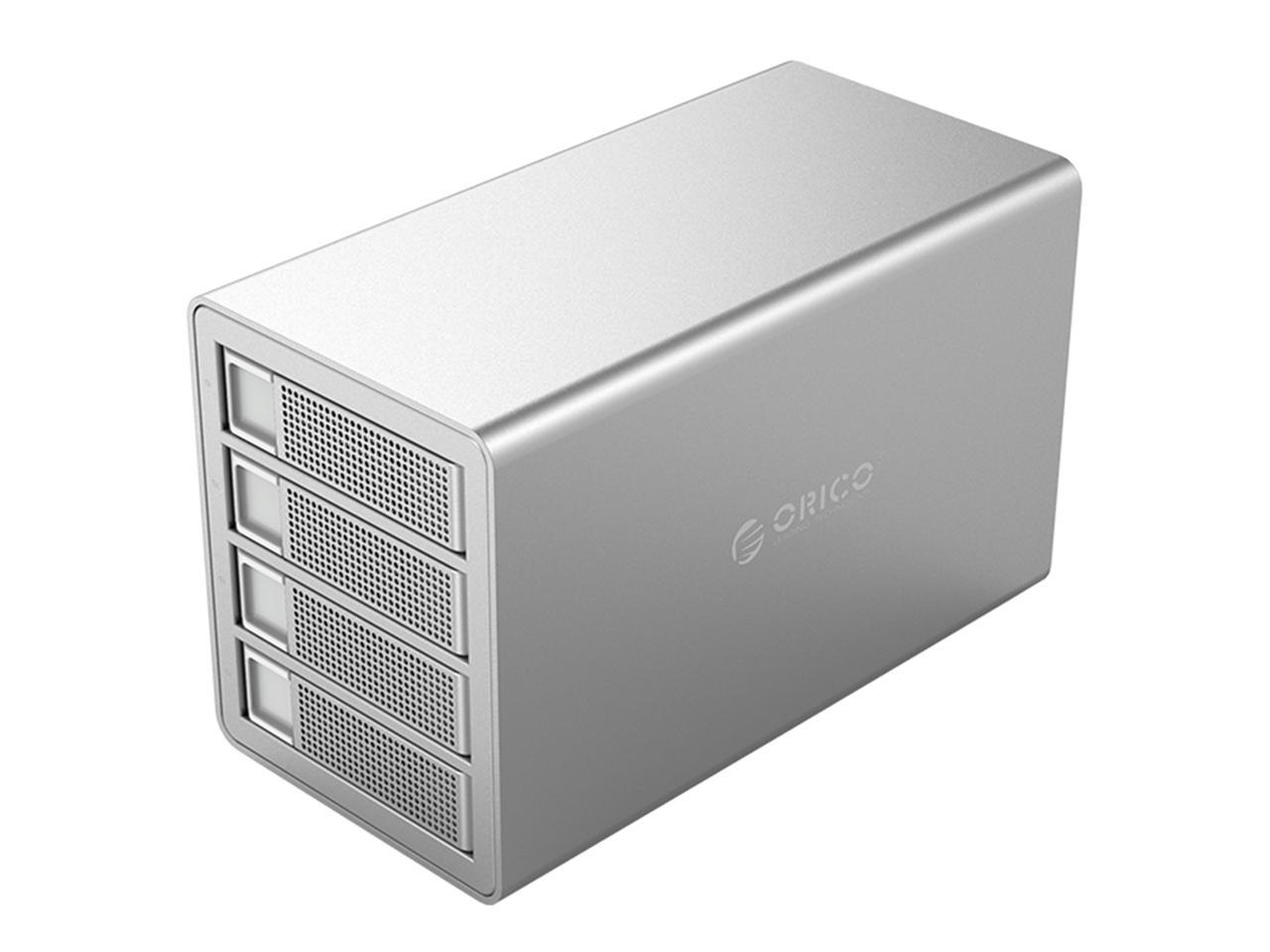 ORICO 4 Bay Full Aluminum 64TB USB3.1 Gen2 HDD Docking Station 2.5/3.5 ...