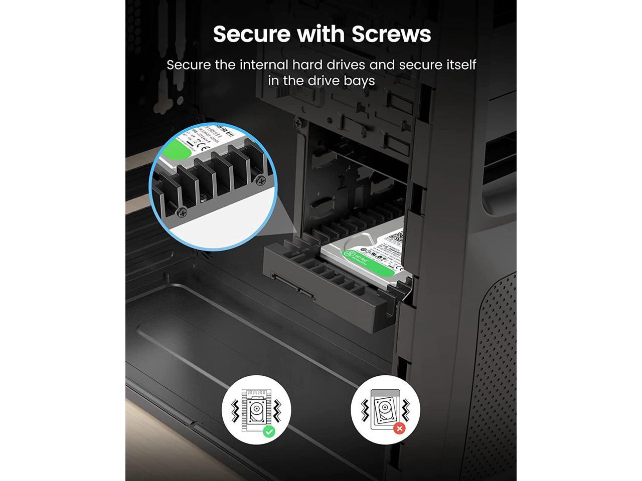 ORICO 2.5 SSD SATA to 3.5 Hard Drive Adapter Internal Drive Bay ...