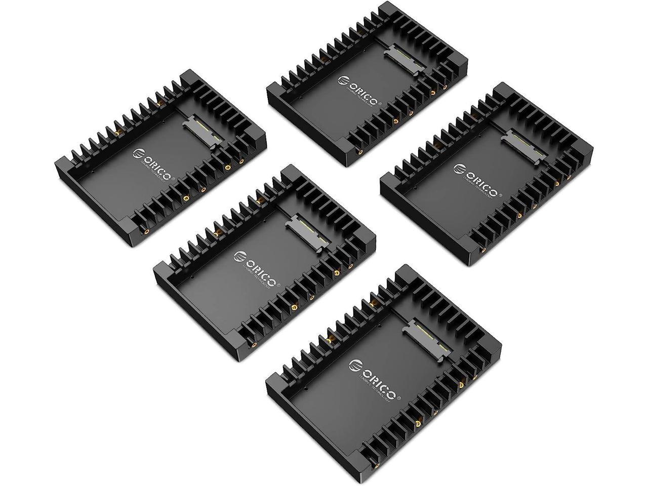 ORICO 2.5 SSD SATA to 3.5 Hard Drive Adapter Internal Drive Bay ...