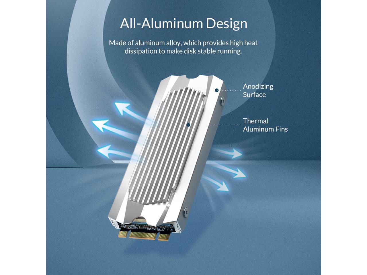 ORICO M.2 SSD Heatsink Cooling Heat Sink Heat Dissipation Radiator for ...