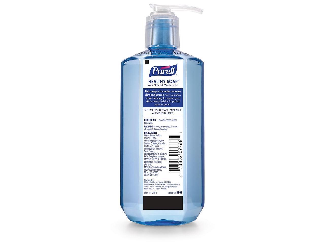 Purell 9701-12 Healthy Soap Clean and Fresh - 12 fl. oz. Pump Bottle ...