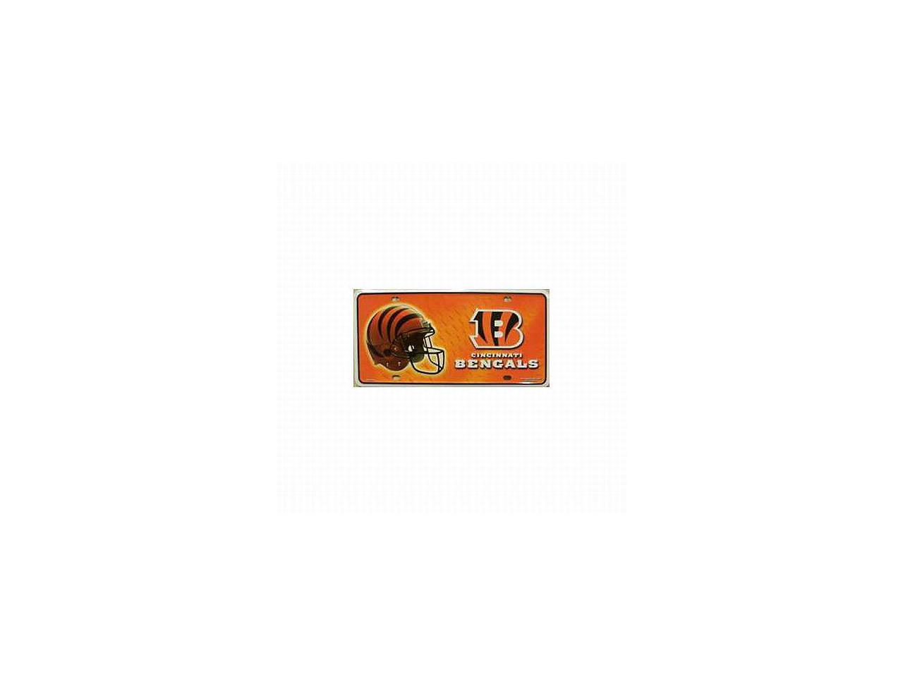 NFL Team License Plate Cincinnati Bengals - Newegg.com
