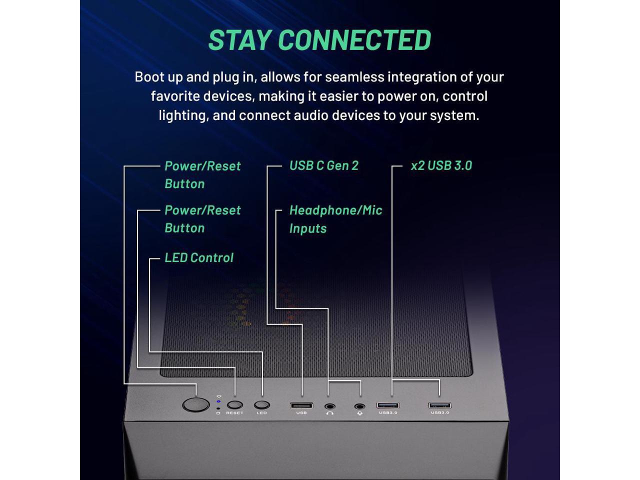 Skytech Nebula Gaming PC Desktop INTEL Core i5 12400F 2.5 GHz, NVIDIA ...