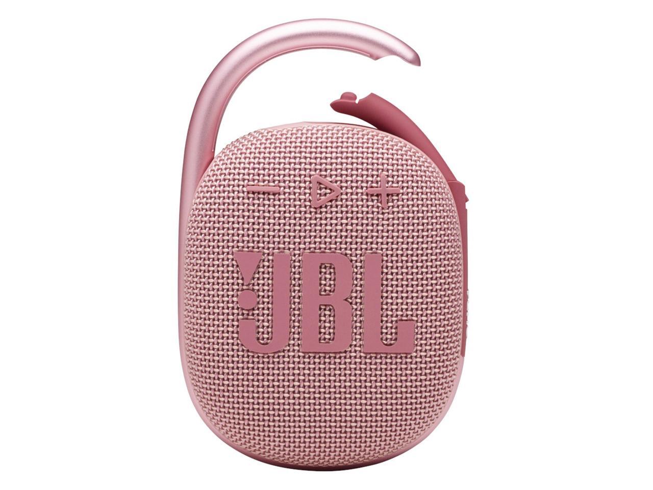 JBL Clip 4 Pink Portable Bluetooth Speaker - Newegg.com