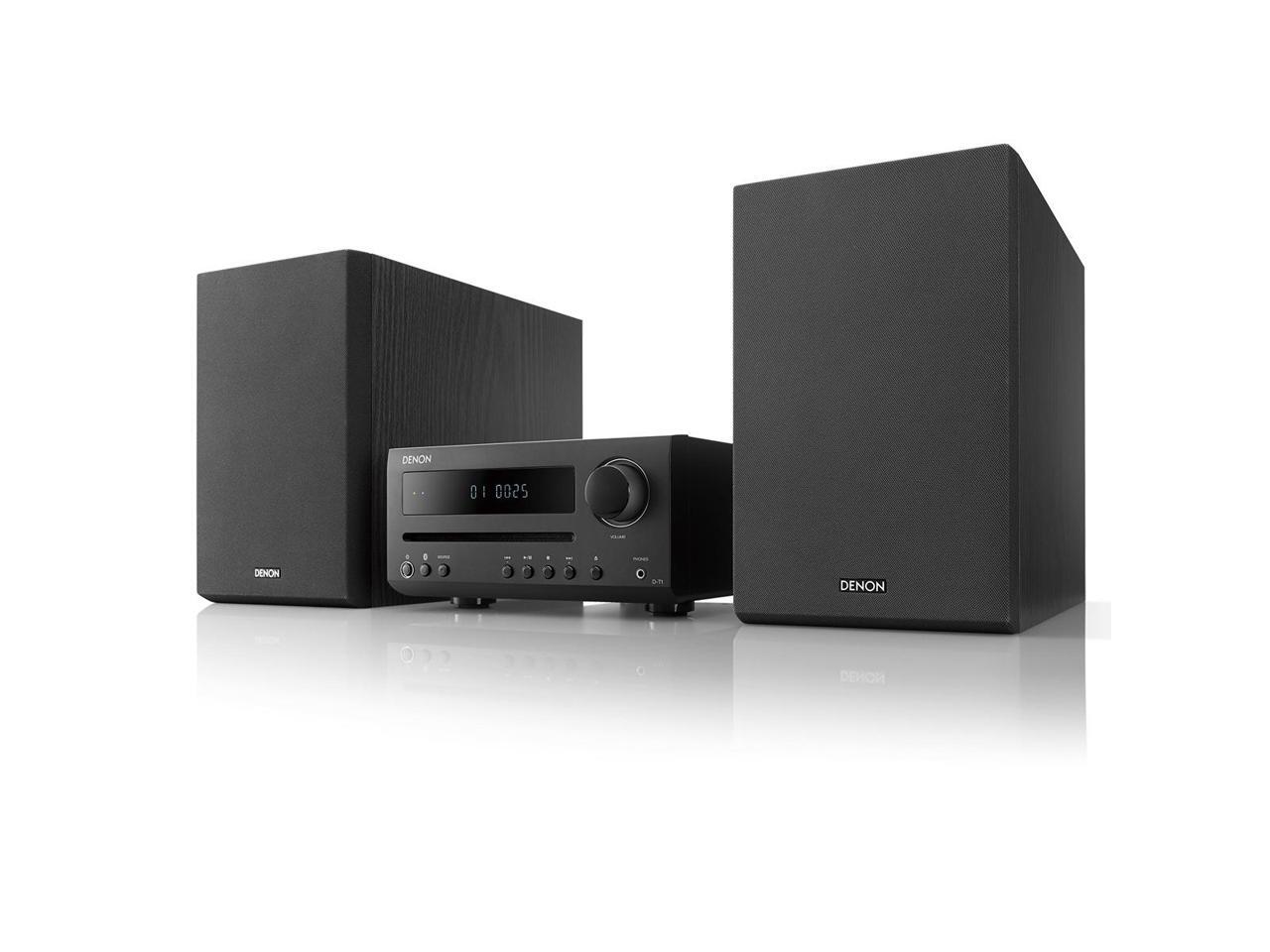 Denon D-T1 Hi-Fi Mini System with CD and Bluetooth - Newegg.com