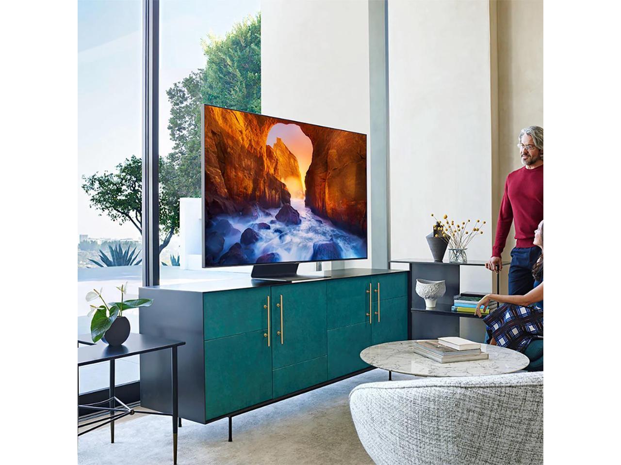 Samsung 75" Class Q90R QLED Smart 4K UHD TV QN75Q90RAFXZA (2019 ...