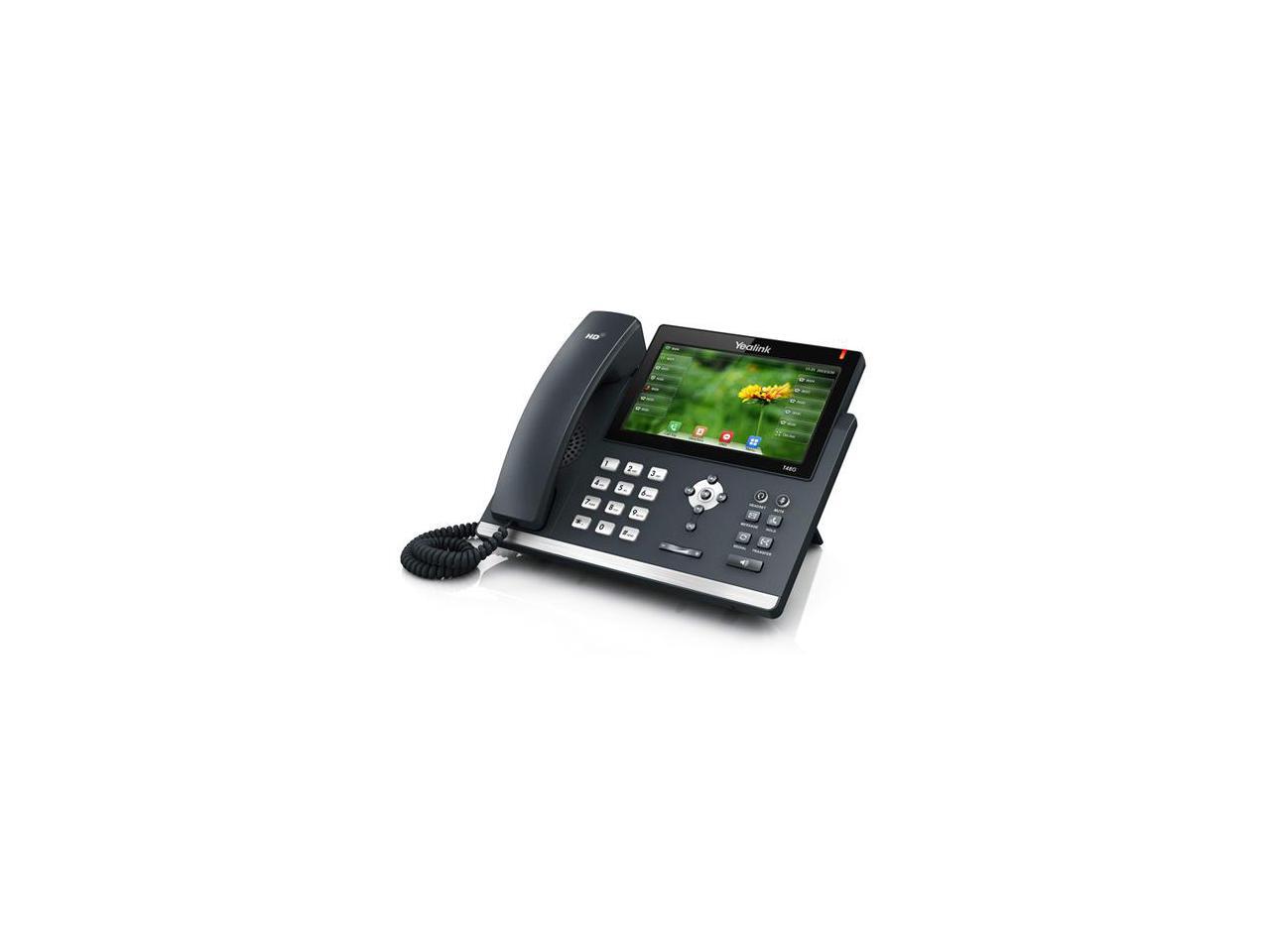 Yealink SIP-T48G Gigabit VoIp Phone with 7-Inch Touch Screen Panel - Newegg.com