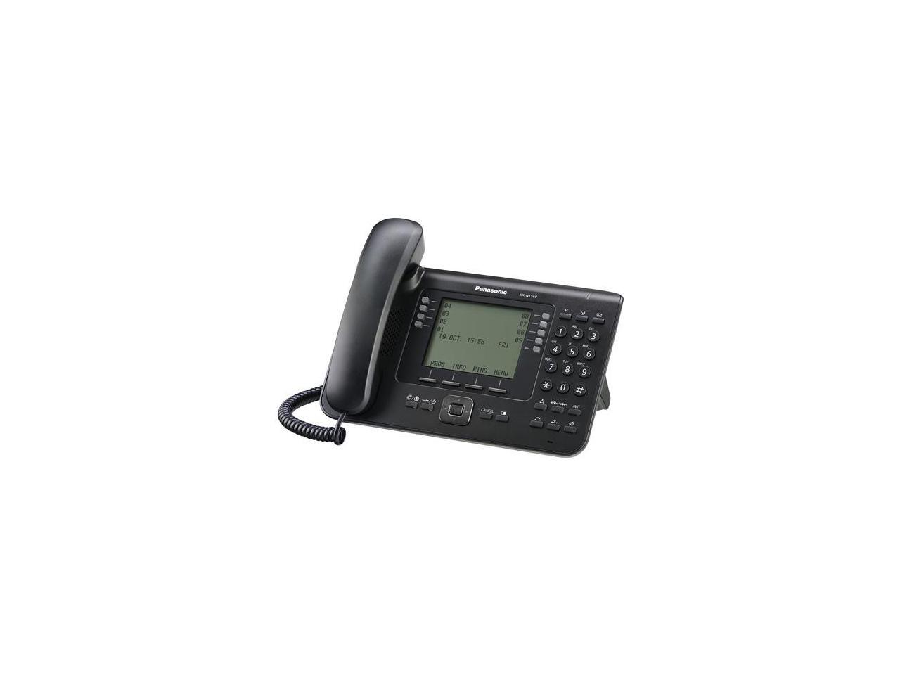 Panasonic KX-NT560 Large Screen IP Proprietary Phone - Newegg.com