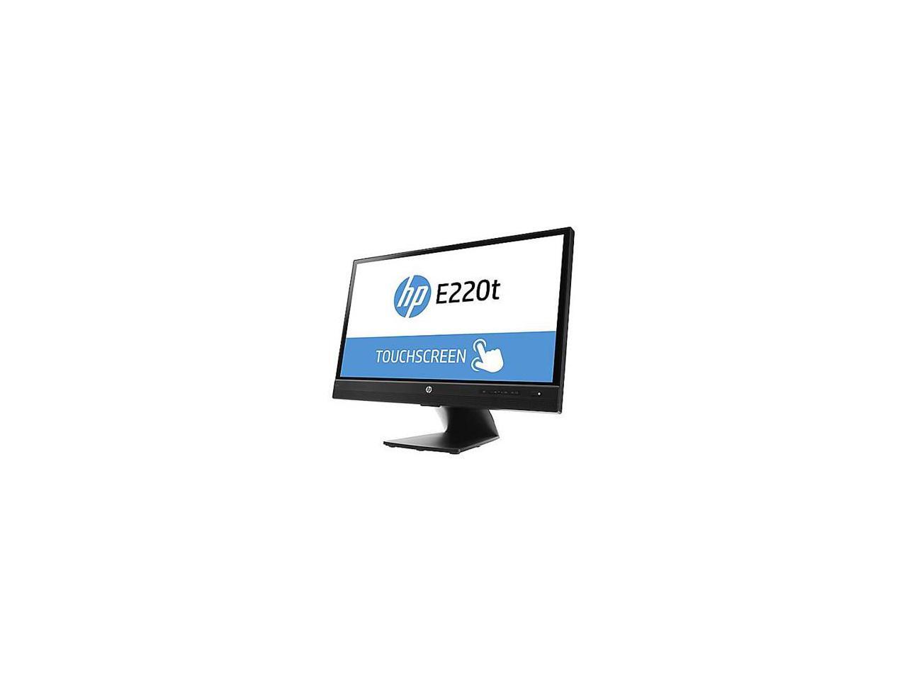 HP Business E220t 21.5" LED LCD Touchscreen Monitor - 16:9 - 8 ms ...