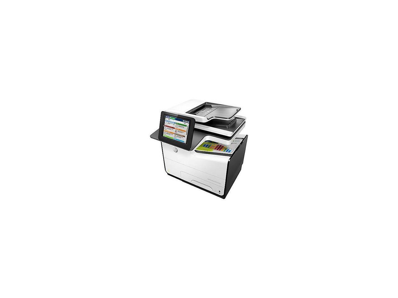 HP PageWide Enterprise Color Flow MFP 586z (G1W41A#201) Printer ...