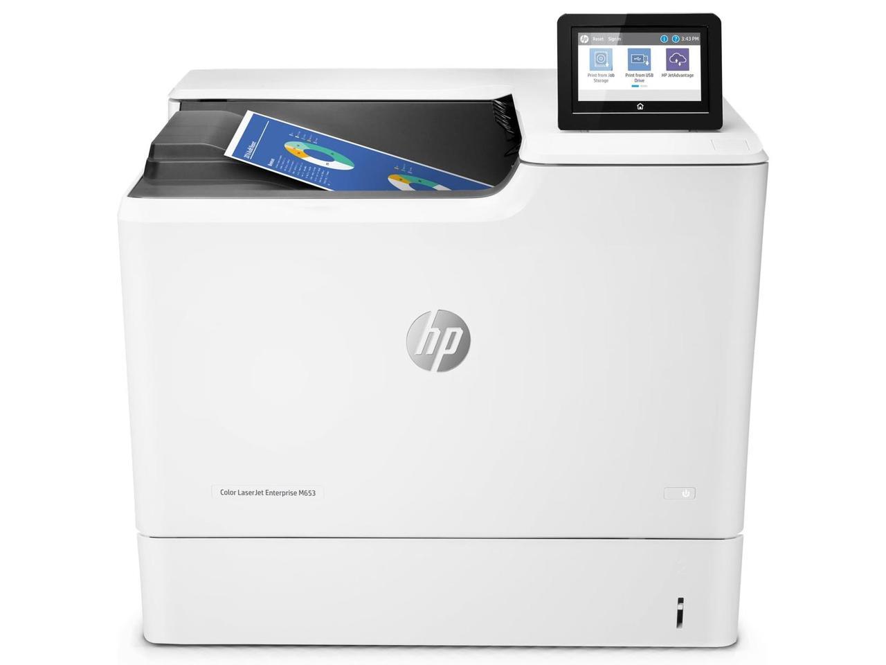 HP LaserJet Enterprise M653dn Color Laser Printer w/ Auto Duplex ...