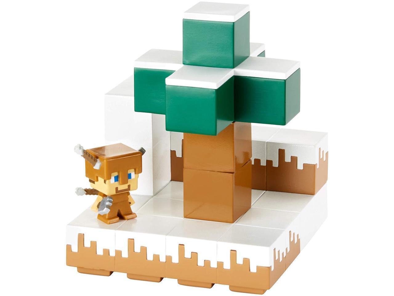 Playsets & Vehicles Playsets Mattel Minecraft Mini Figure Waterfall ...