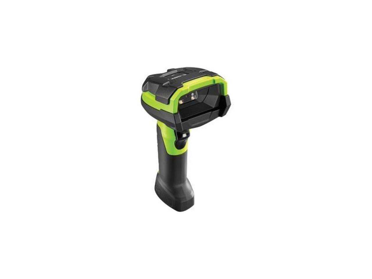 Zebra DS3678-HD Ultra-Rugged Cordless 1D/2D Barcode Scanner and Imager, Green, USB Kit (No Line ...