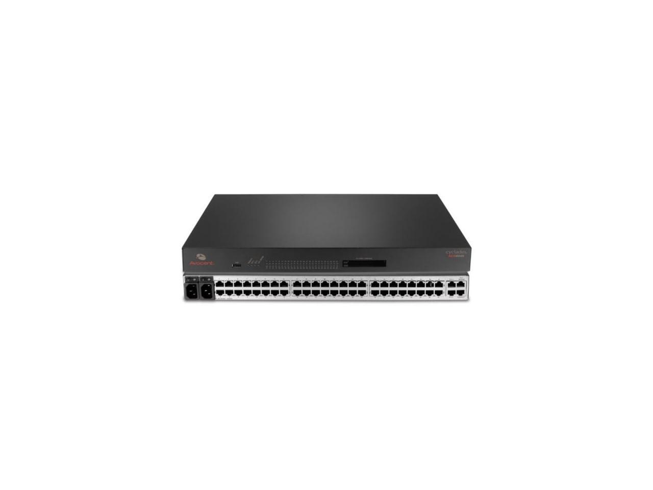 Avocent 48-Port ACS 6048 Console Server with Dual AC Power Supply ...