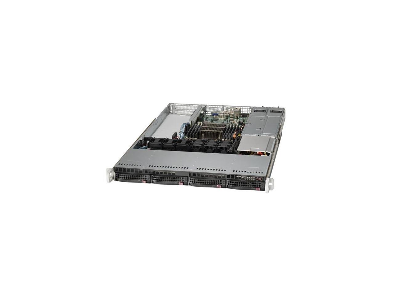 Supermicro SuperServer 5018R-WR 1U Barebone System w/ Intel C612 ...